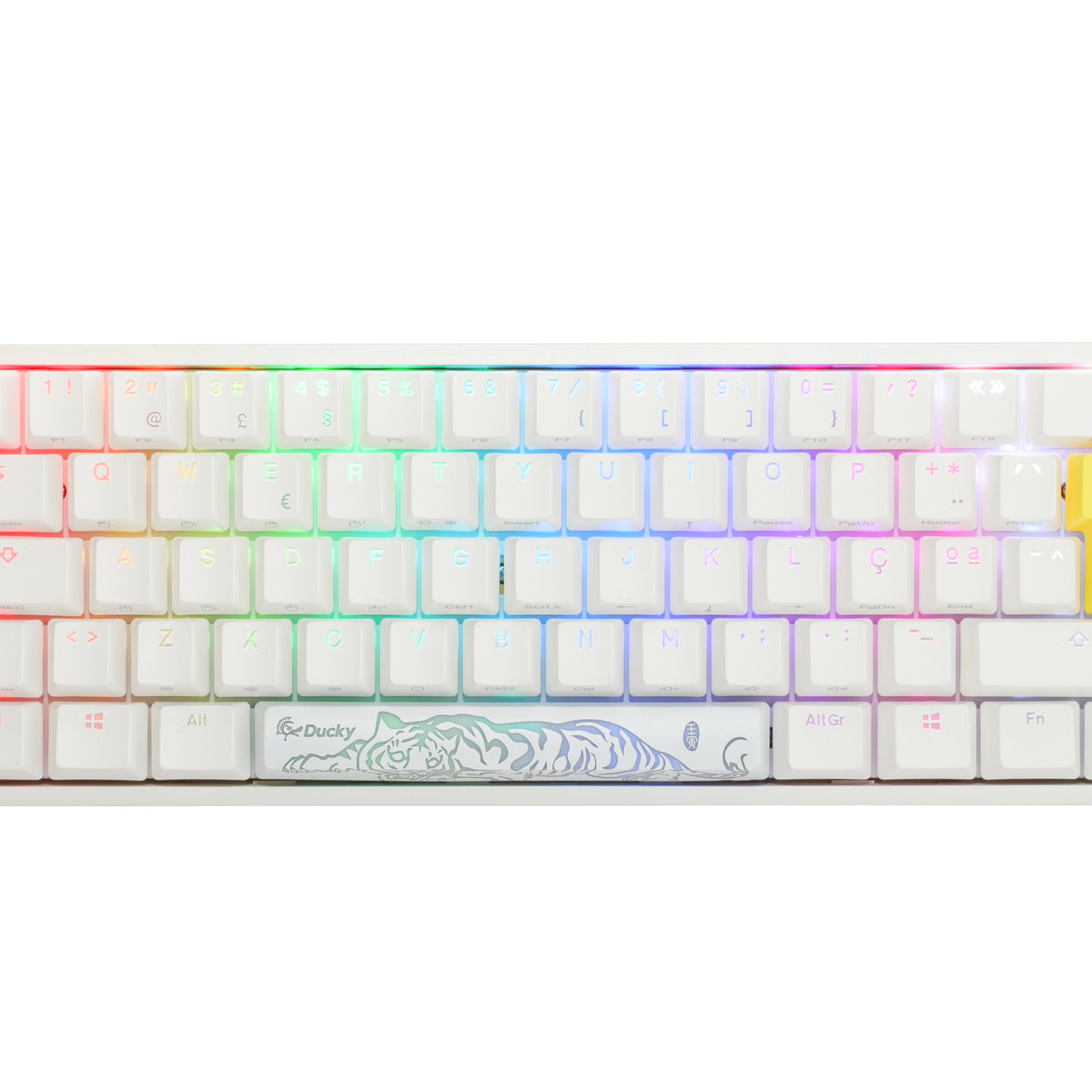 Ducky One 2 Pro - Classic Pure White Nordic - Mini 60% - Gateron Yello ...