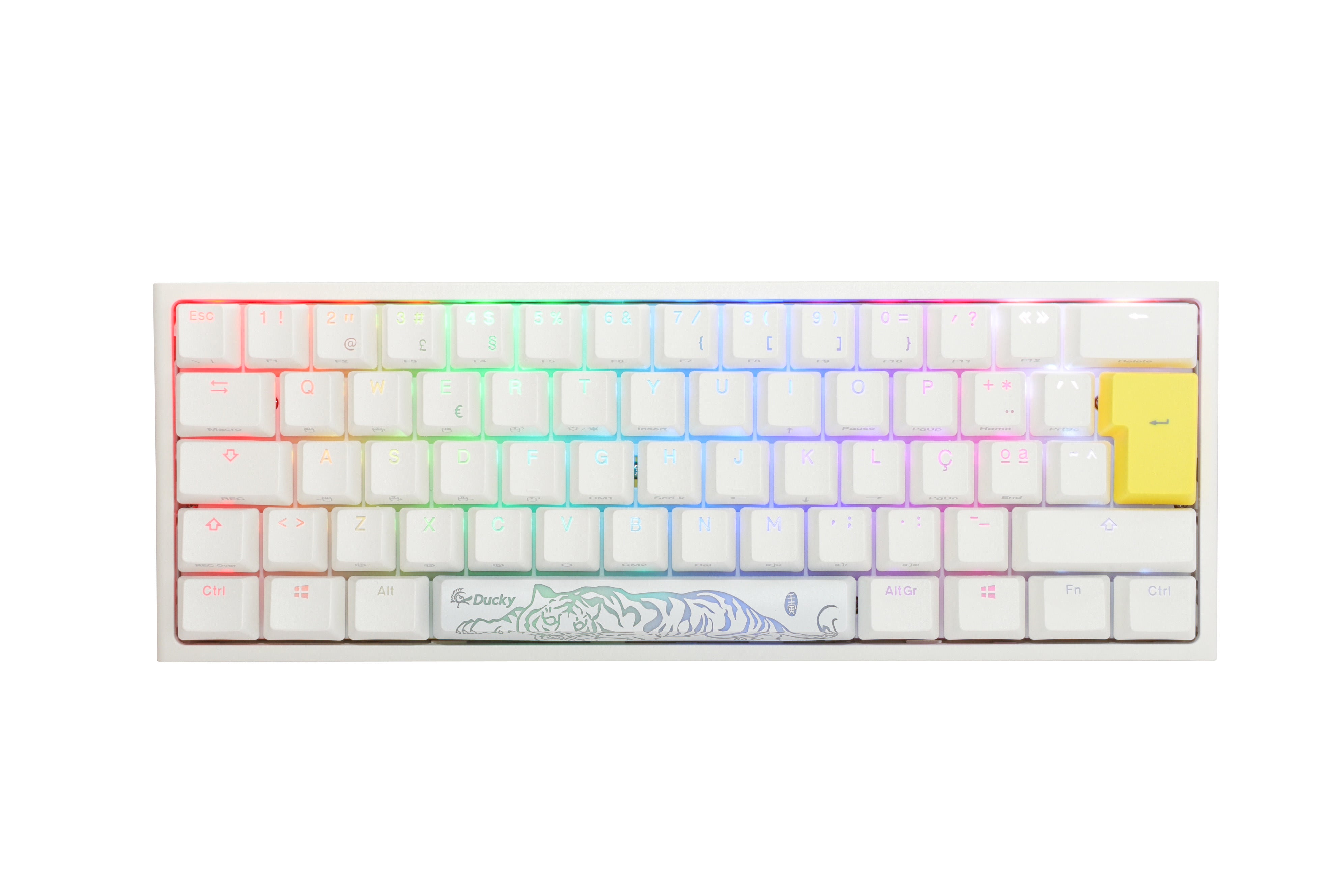 Ducky One 2 Pro - Classic Pure White Nordic - Mini 60% - Kailh Box Bro ...