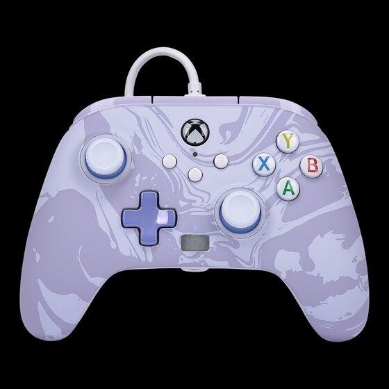 PowerA Enhanced Kablet Controller - Xbox Series X/S - Lavender Swirl ...