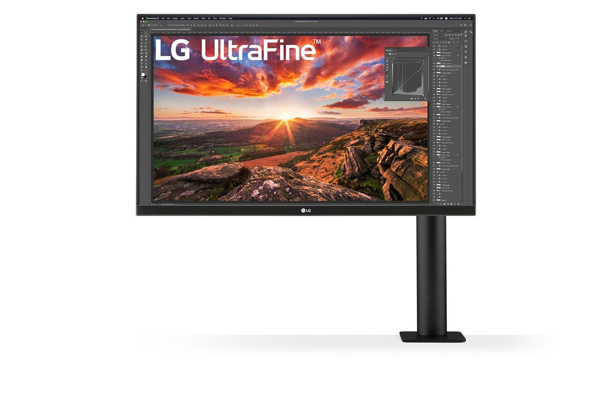LG UltraFine Ergo 27UN880P-B 27 3840 x 2160 (4K) HDMI DisplayPort USB ...