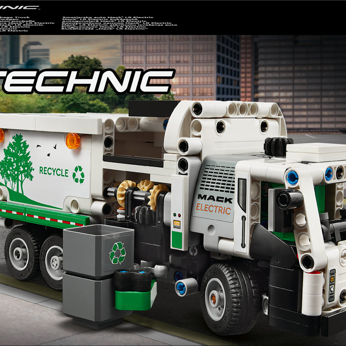 LEGO 42167 Technic Mack LR Elektrisk Affaldsbil – Geekd