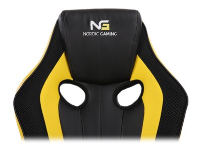 Nordic Gaming Challenger Gamer Stol Yellow Black – Geekd