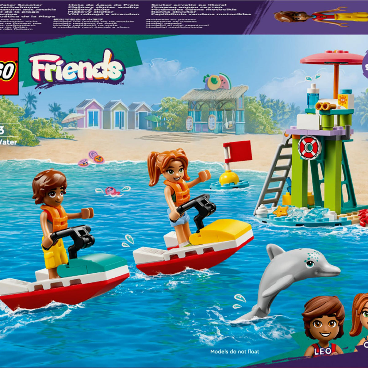 LEGO 42623 Friends Lifeguard Observation Tower with Jet Skis – Geekd