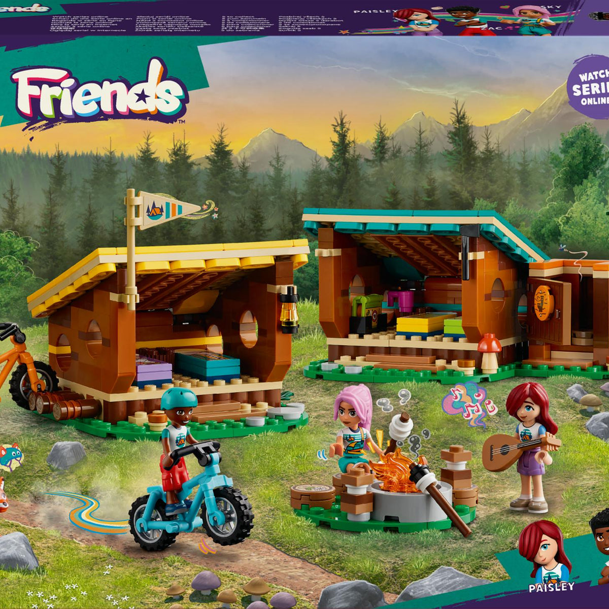 LEGO Friends – Eventyrlejrens Hyggehytter – Geekd