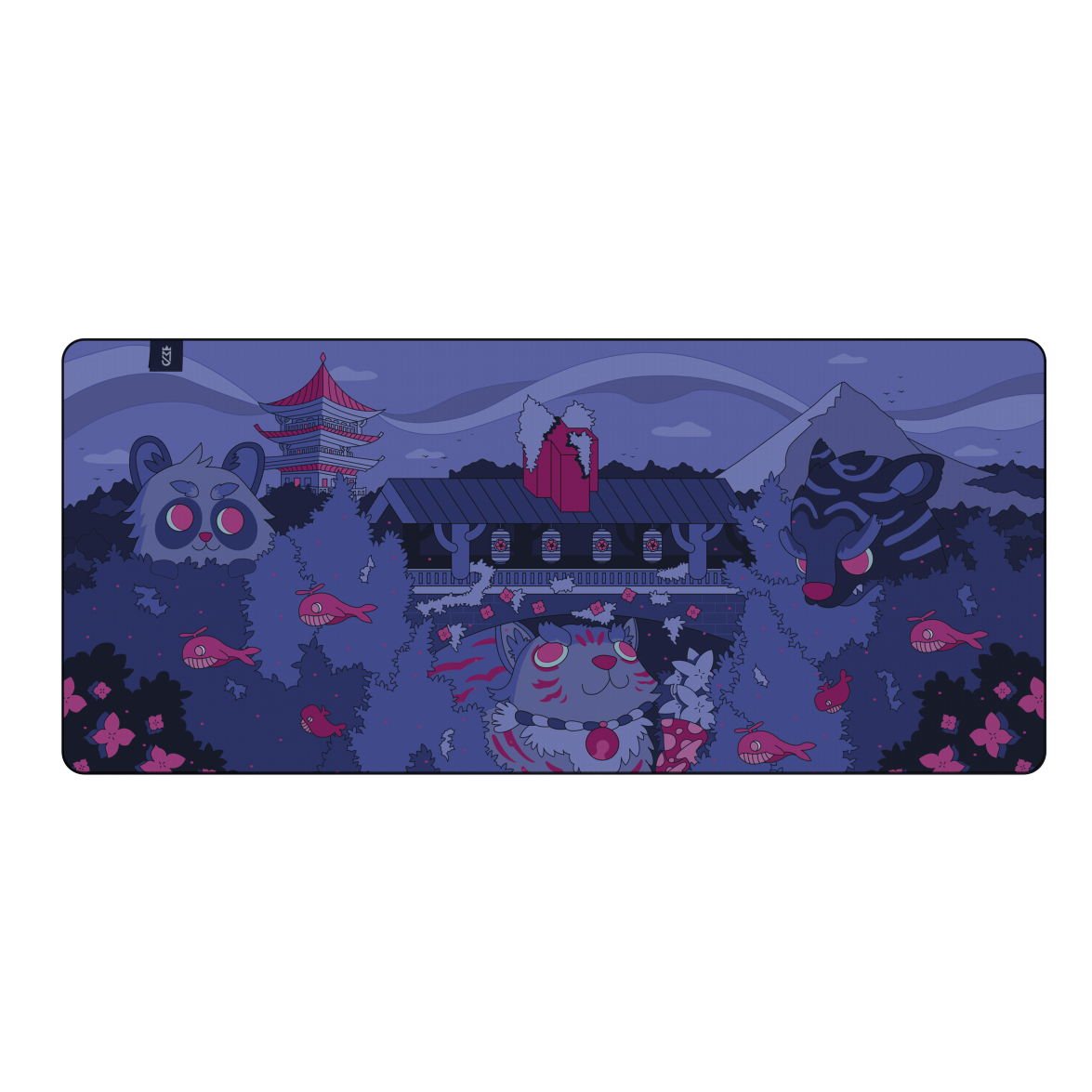 Mighty Setup - Fantasy Forest Purple Musemåtte – Geekd