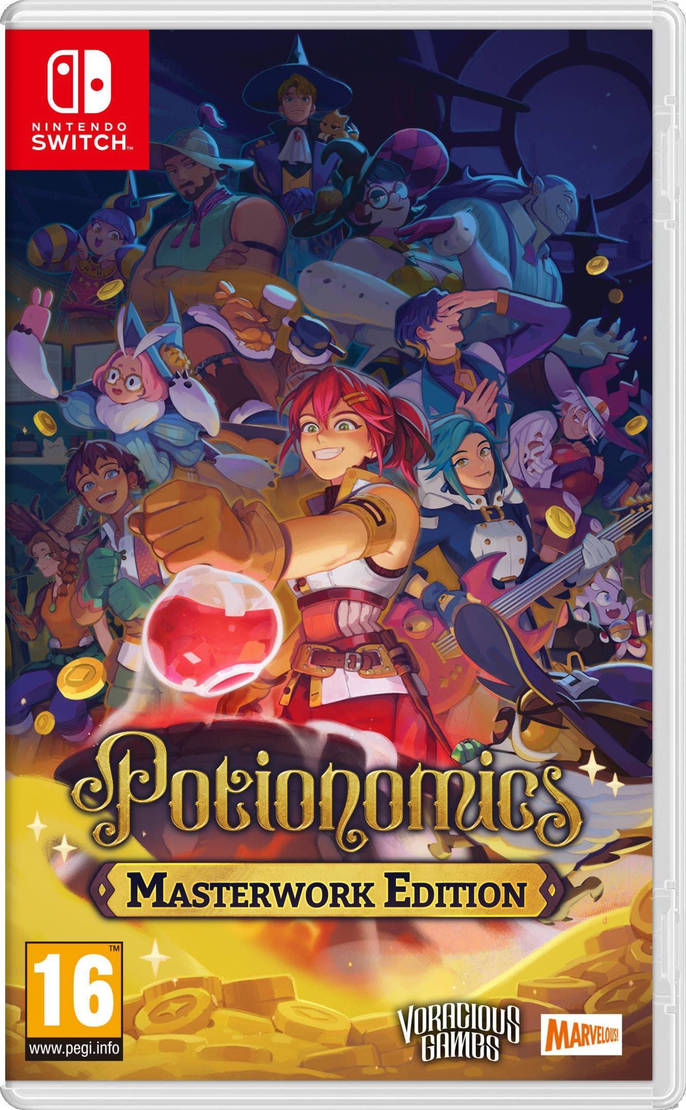 Potionomics: Masterwork Edition nintendo switch – Geekd