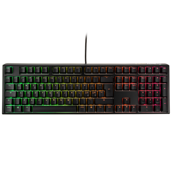 Ducky One 3 - Klassisk Sort/ Hvid Nordic - Fullsize - Gateron Baby Kan ...