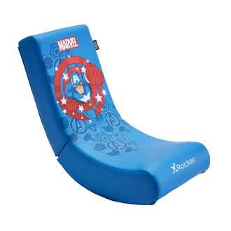X Rocker Marvel Captain America Gulvstol - Komfort & Stil | Geekd.dk