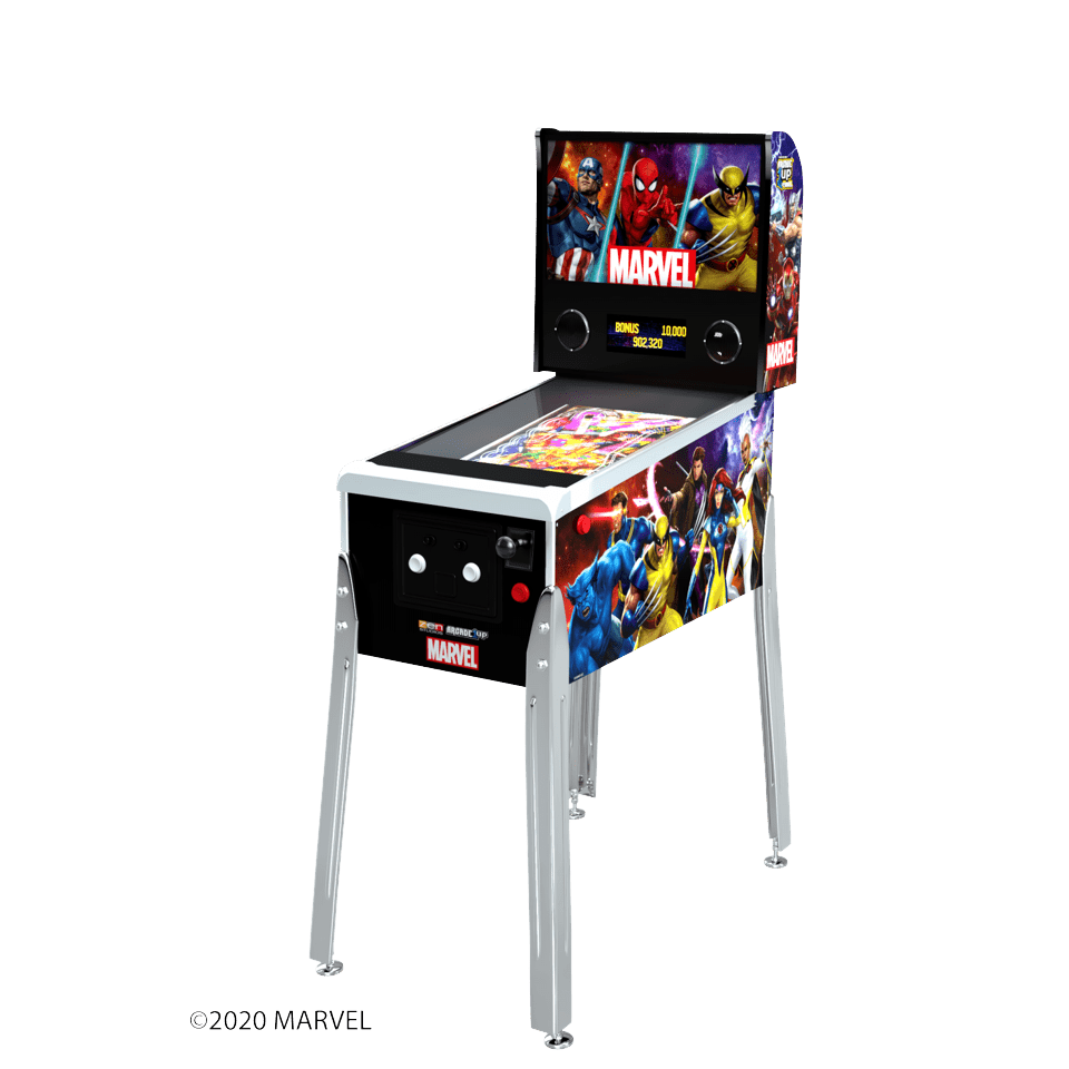 ARCADE 1 Up Marvel Virtual Pinball Machine – Geekd