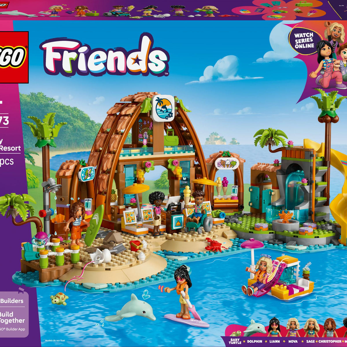 LEGO 42673 Friends Family Beach Resort – Geekd