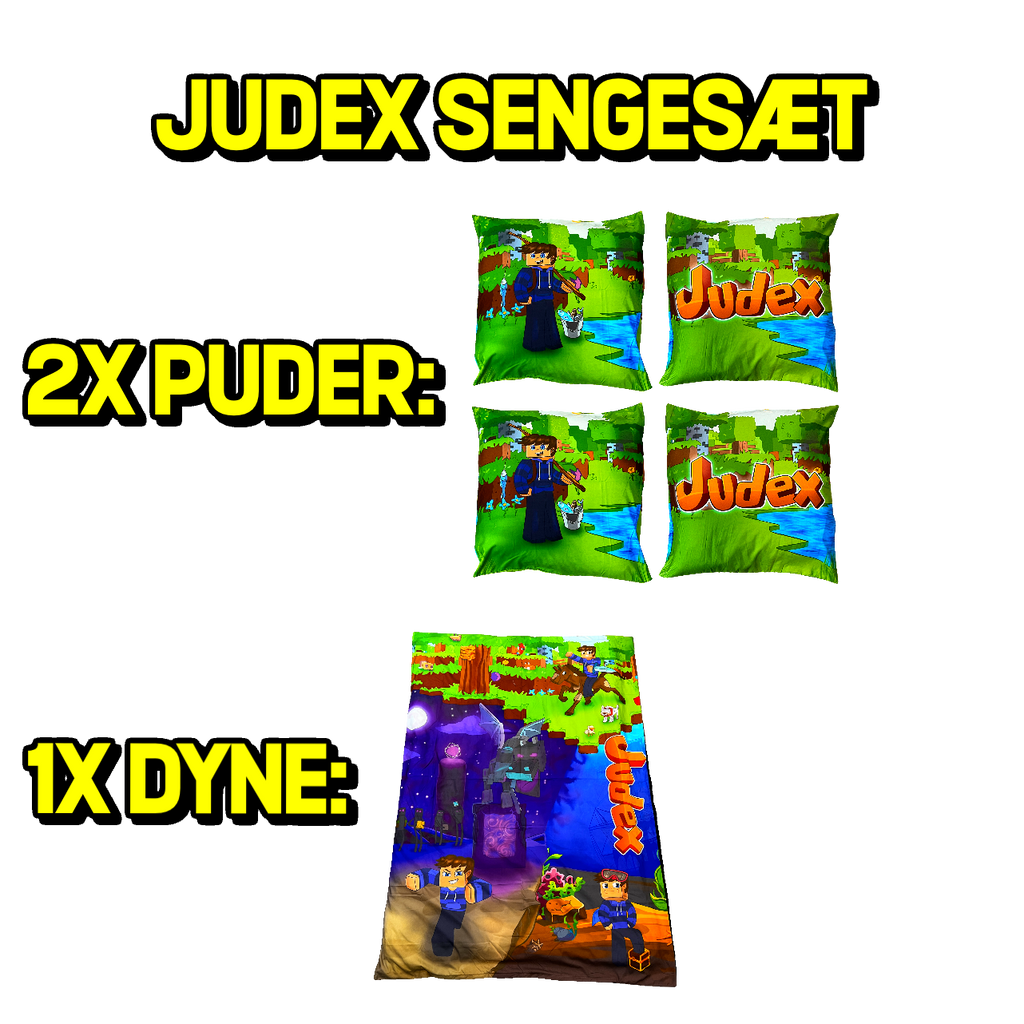 Judex Sengetøj - 140 x 200 cm | Få sejt Judex Merch! | Geekd.dk