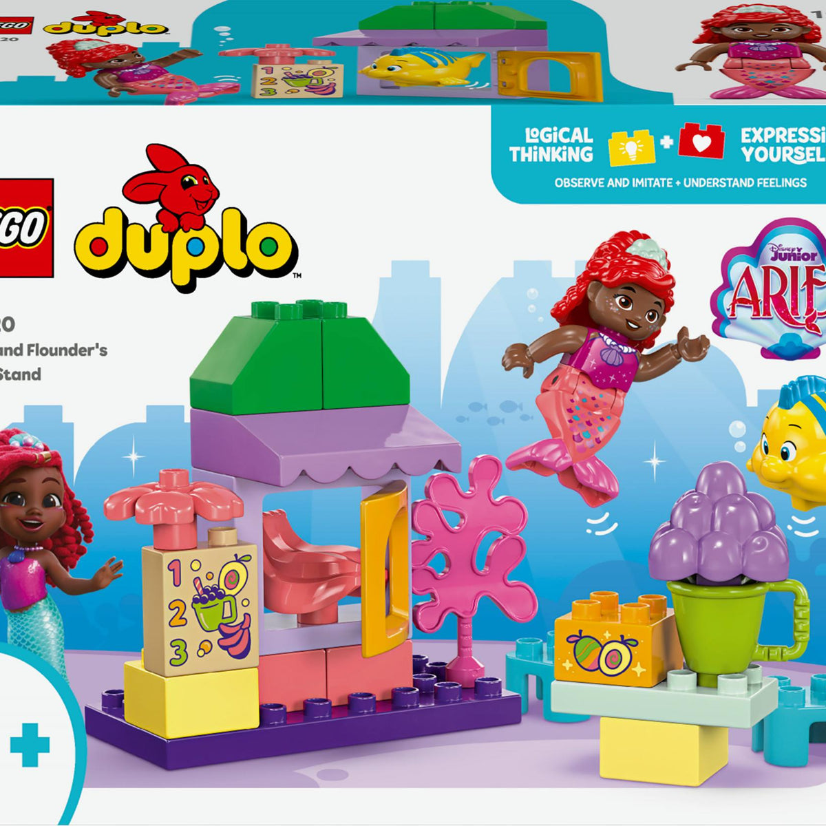 LEGO 10420 DUPLO Disney Ariel and Flounder's Café Kiosk – Geekd