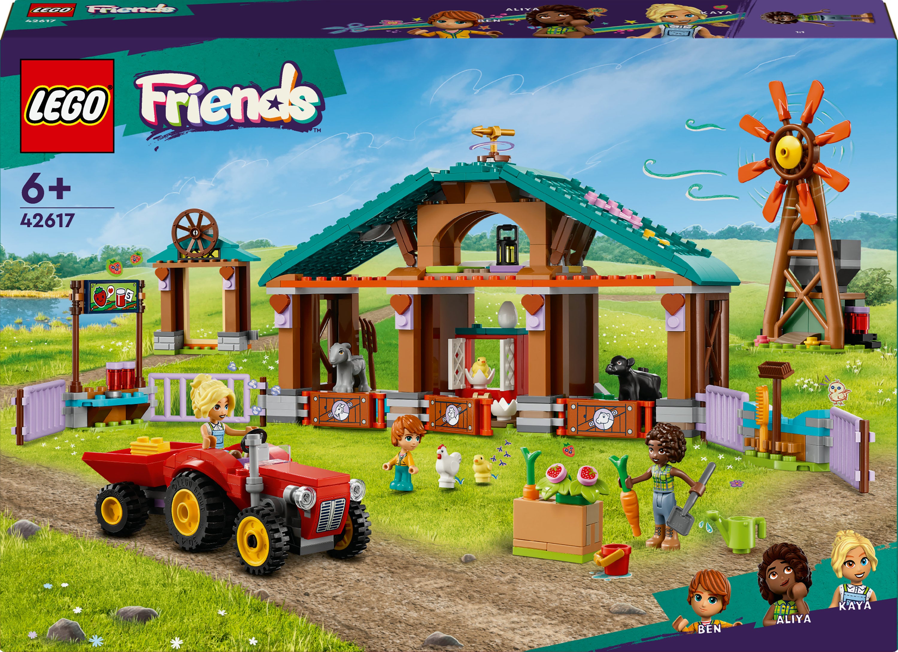 LEGO 42617 Friends Farm Animal Sanctuary Construction Toy – Geekd