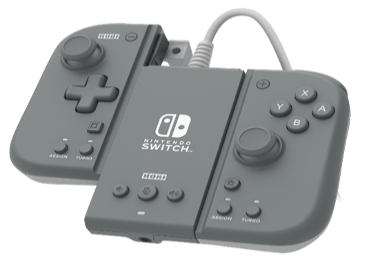 HORI - Switch Split Pad Compact Attachment Set (Grey) – Geekd
