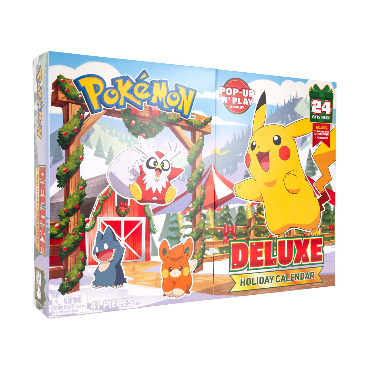 Pokémon Deluxe Julekalender 2025 – 24 Overraskelser for Trænere – Geekd