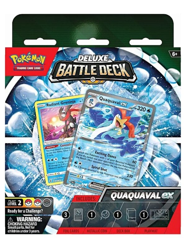 Pokémon Deluxe Battle Deck – Quaquaval GX | Geekd.dk
