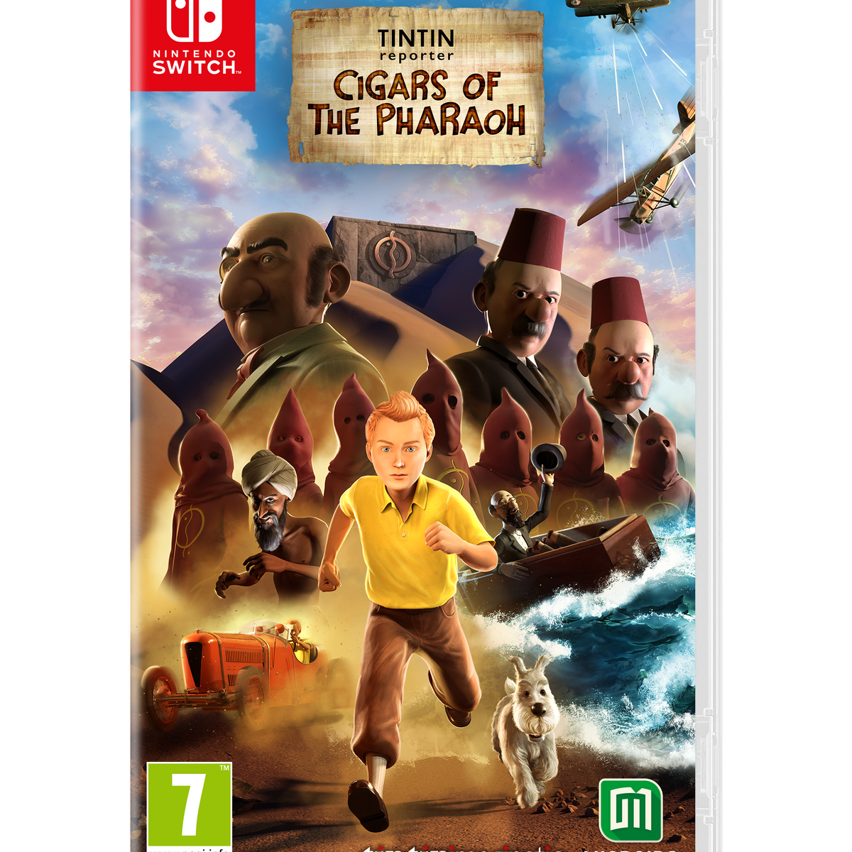 Tintin Reporter Cigars of the Pharaoh nintendo switch – Geekd