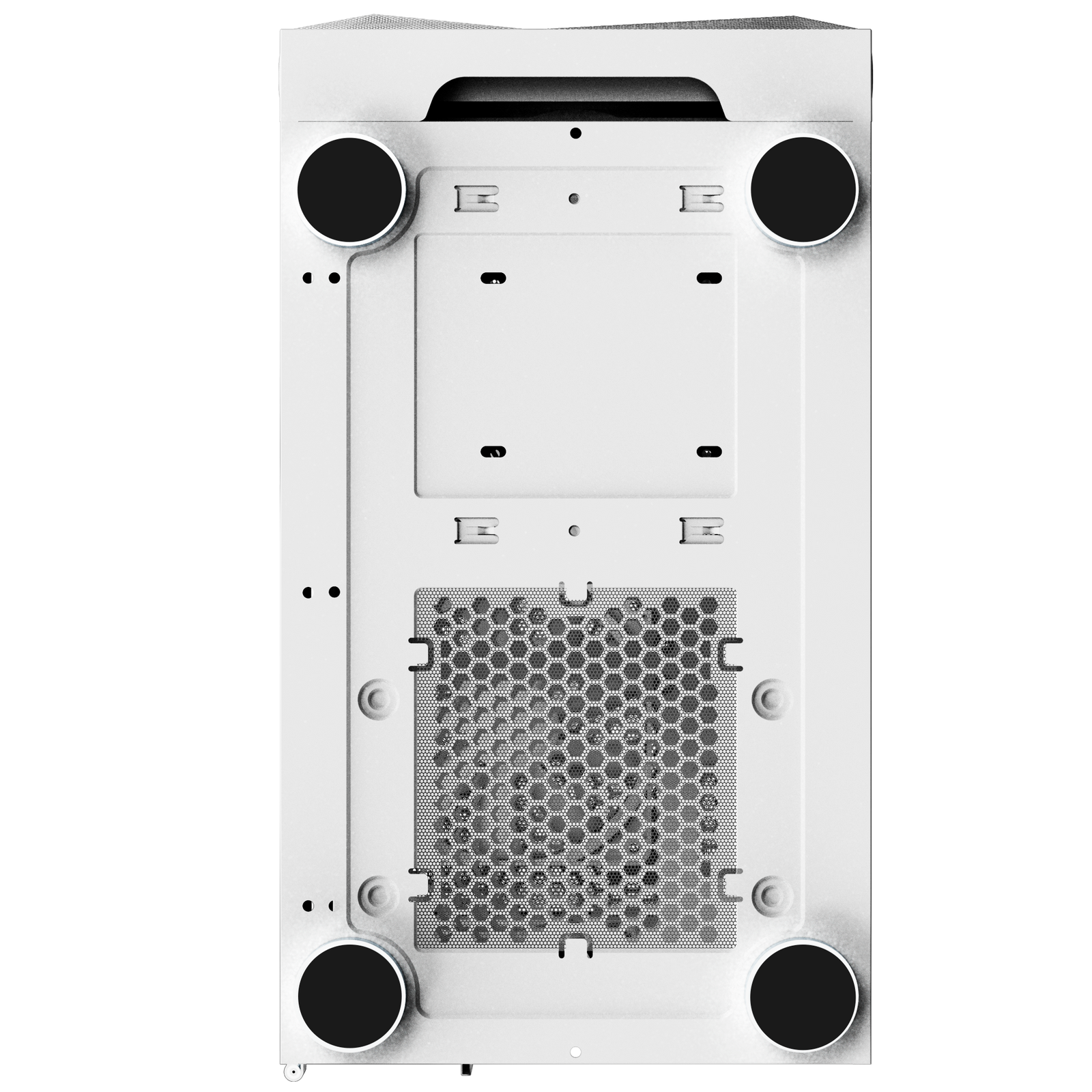 Montech X3 Mesh White - 3x 140mm static RGB fans + 3x 120mm static RGB ...