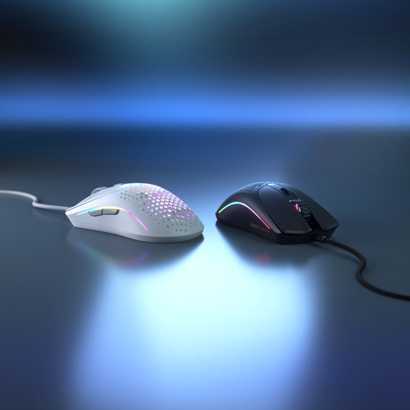 Glorious Model O Wired 2 - Matte White - Fri fragt over 899,- hos Geekd