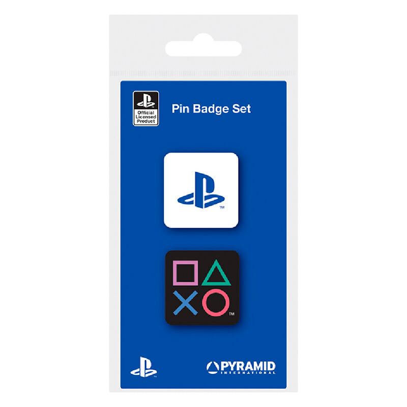 Playstation Emalje Pin Badge Set – Geekd