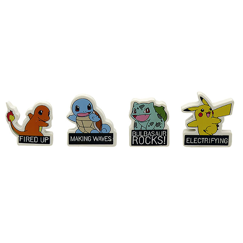 Pokémon Eraser Pack X4 – Geekd