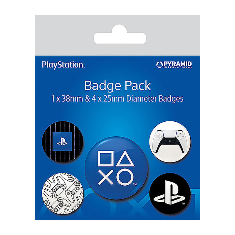 Playstation (All to Play For) Badge Pack (5 Stykker) – Geekd