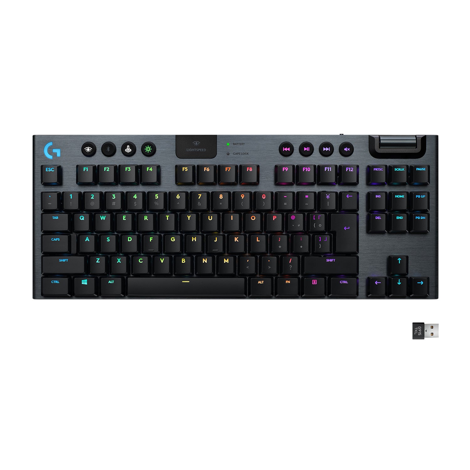 Logitech - G915 TKL Clicky Gaming Keyboard - Nordic Layout – Geekd