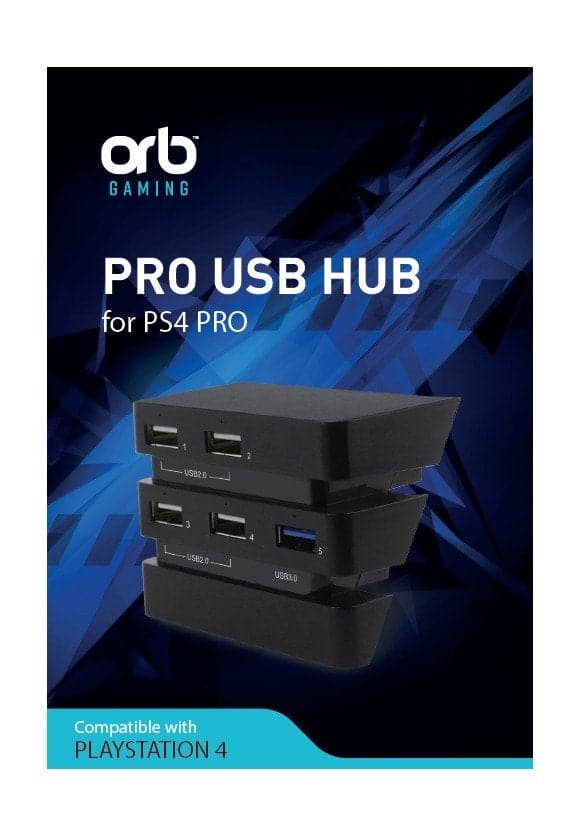Playstation 4 Pro USB Hub - Fri fragt over 899,- hos Geekd