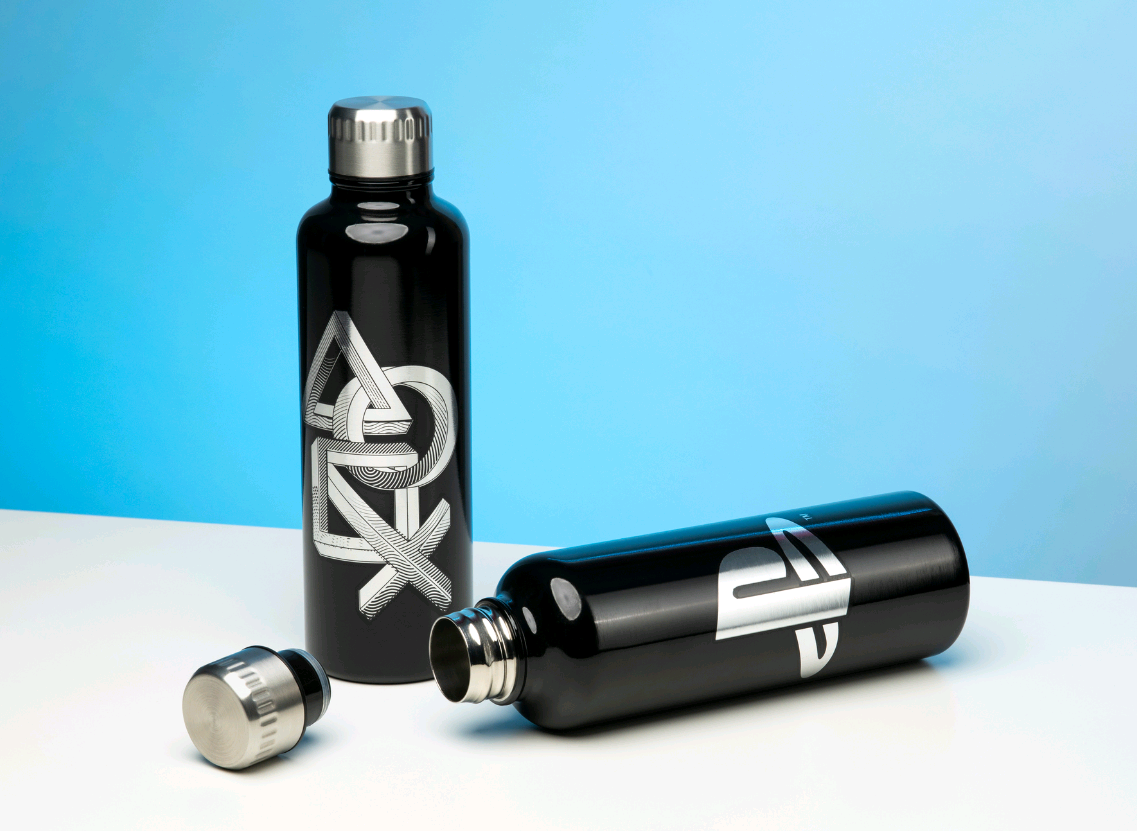 Playstation - Metal Water Bottle (PP6582PS) – Geekd